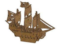 assembly manual for laser cut pirate ship going merry ship 3D Models ...