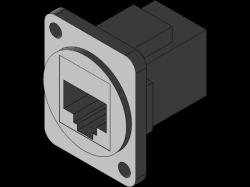 신라정보통신 rj45 plug 3d | Page 1 | STLFinder