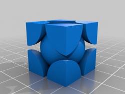 ice vii structure aka body centered cubic lattice bcc 3D Models | Page ...