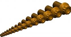 12 point flange bolt 3D Models | Page 1 | STLFinder