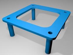 quadcopter flight controller mount with 20mm standoffs 3d models | Page ...