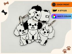 cute agent keychain set 3D Models | Page 1 | STLFinder