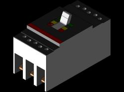 interruptor termomagnetico de 4x100a abb cad 3D Models | Page 1 | STLFinder