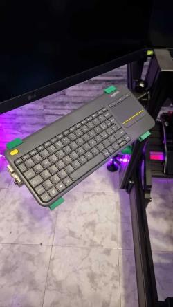 clamp on swivel keyboard tray for racing sim 3D Models | Page 1 | STLFinder