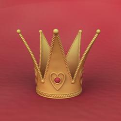 queen crown 3d | Page 1 | STLFinder