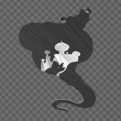 genie aladdin design 2d 3D Models | Page 1 | STLFinder