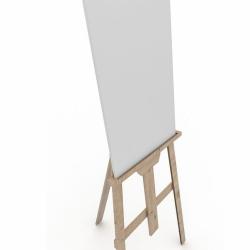 lucille maitland smith adjustable solid wood h frame easel 3D Models ...