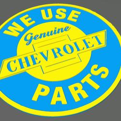 round metal sign genuine chevrolet logo 3D Models | Page 1 | STLFinder