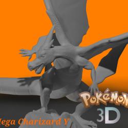 mega charizard y full art 3D Models | Page 1 | STLFinder