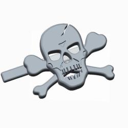 harley cross bones tank bib 3D Models | Page 1 | STLFinder
