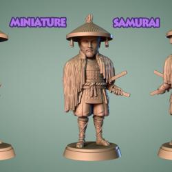 samurai miniature 3D Models | Page 1 | STLFinder