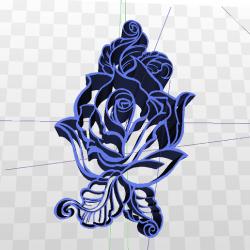 exploded rose pattern 3D Models | Page 1 | STLFinder
