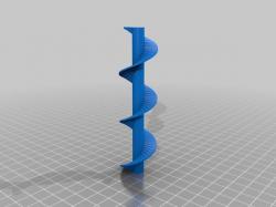 3 grain auger for 1id pvc pipe 3D Models | Page 1 | STLFinder