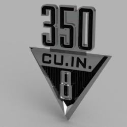 chevy 350 emblem 3D Models | Page 1 | STLFinder