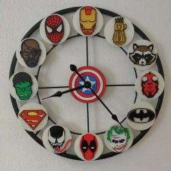 superhero clock 3D Models | Page 1 | STLFinder