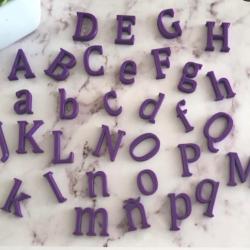 fondant stamp alphabet 3D Models | Page 1 | STLFinder