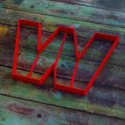 letter w cookie cutter 3D Models | Page 1 | STLFinder