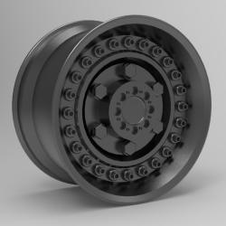 black ion bullet holes 17x9 wheels 3D Models | Page 1 | STLFinder