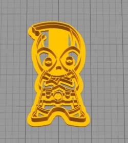deadpool cookies 3D Models | Page 1 | STLFinder
