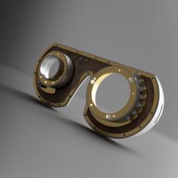 steampunk goggles pattern 3D Models | Page 1 | STLFinder