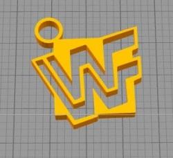 wwf old school key ring 3D Models | Page 1 | STLFinder