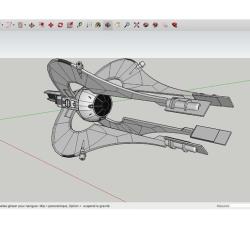 star wars chiss cedf ormos carrier class light frigate length 3D Models ...