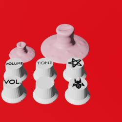 guitar knobs stl files 3D Models | Page 1 | STLFinder