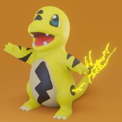 electric or water type pokemon 3D Models | Page 1 | STLFinder