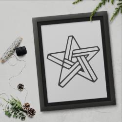 optical illusion lone star quilt pattern 3D Models | Page 1 | STLFinder