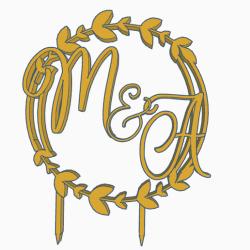 circle green cake topper printable 3D Models | Page 1 | STLFinder