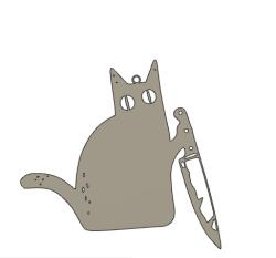 cat knife keychain 3D Models | Page 1 | STLFinder