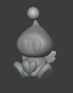 embroidered patches sonic chao 3D Models | Page 1 | STLFinder