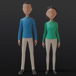 female base mesh low poly 3D Models | Page 1 | STLFinder