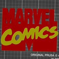 marvel comics logo 3D Models | Page 1 | STLFinder