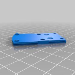 rmr to delta point pro adapter plate 3D Models | Page 1 | STLFinder