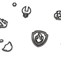 patrulha canina rubble paw patrol head 3D Models | Page 1 | STLFinder