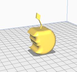 apple logo svg bitten off part free 3D Models | Page 1 | STLFinder