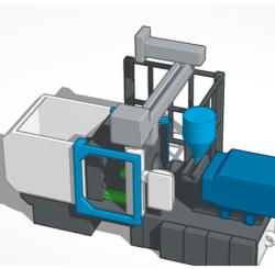 chines golden eagle injection molding machines manufatur 3D Models ...