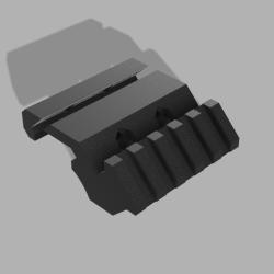 45 canted rail v1 3D Models | Page 1 | STLFinder