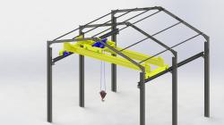 bridge crane and strcuture - Free 3D Model | STLFinder