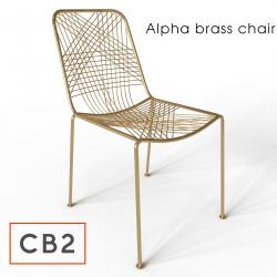 cb2 brass chair 3D Models | Page 1 | STLFinder