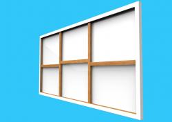 large canvas frame and canvas (creo skeleton parametric driven ...