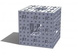 menger sponge level 5 3d models 【 STLFinder