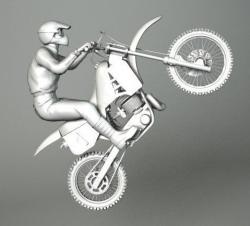 motocross 3d model 【 STLFinder