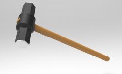 sledge hammer drawing 3D Models | Page 1 | STLFinder