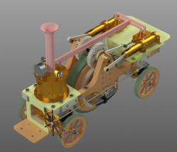 steam traction engine percy 3D Models | Page 1 | STLFinder