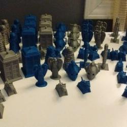 doctor who chess set 3D Models | Page 1 | STLFinder