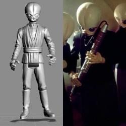 cantina aliens star wars cantina character action figures 3D Models ...
