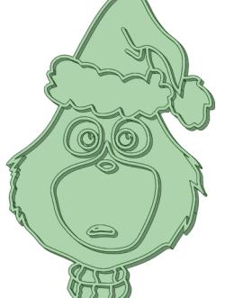 grinch outline face 3D Models | Page 1 | STLFinder