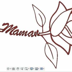 mom flower vase wtaerigfts cucpakeso firsntg pink sprineksl cnal de 3D ...